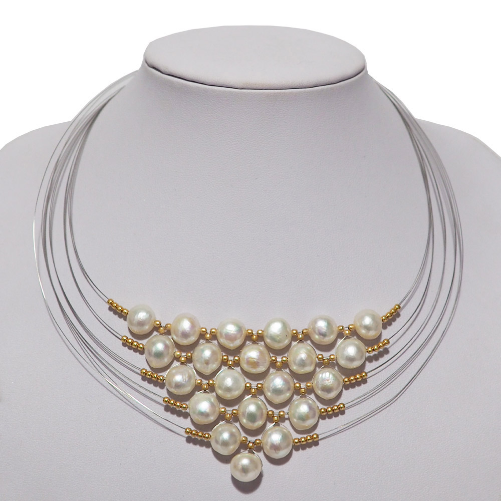 Collier con oro e perle ~ Arte Vintage Shop